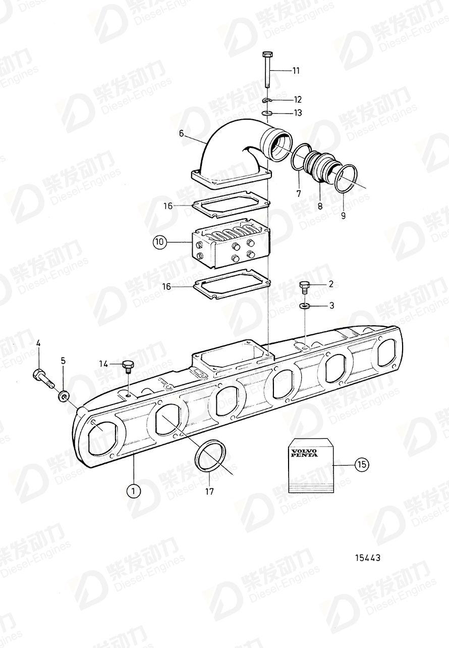 Volvo 471867 Starter element 471867 Intake and Exhaust System spare ...