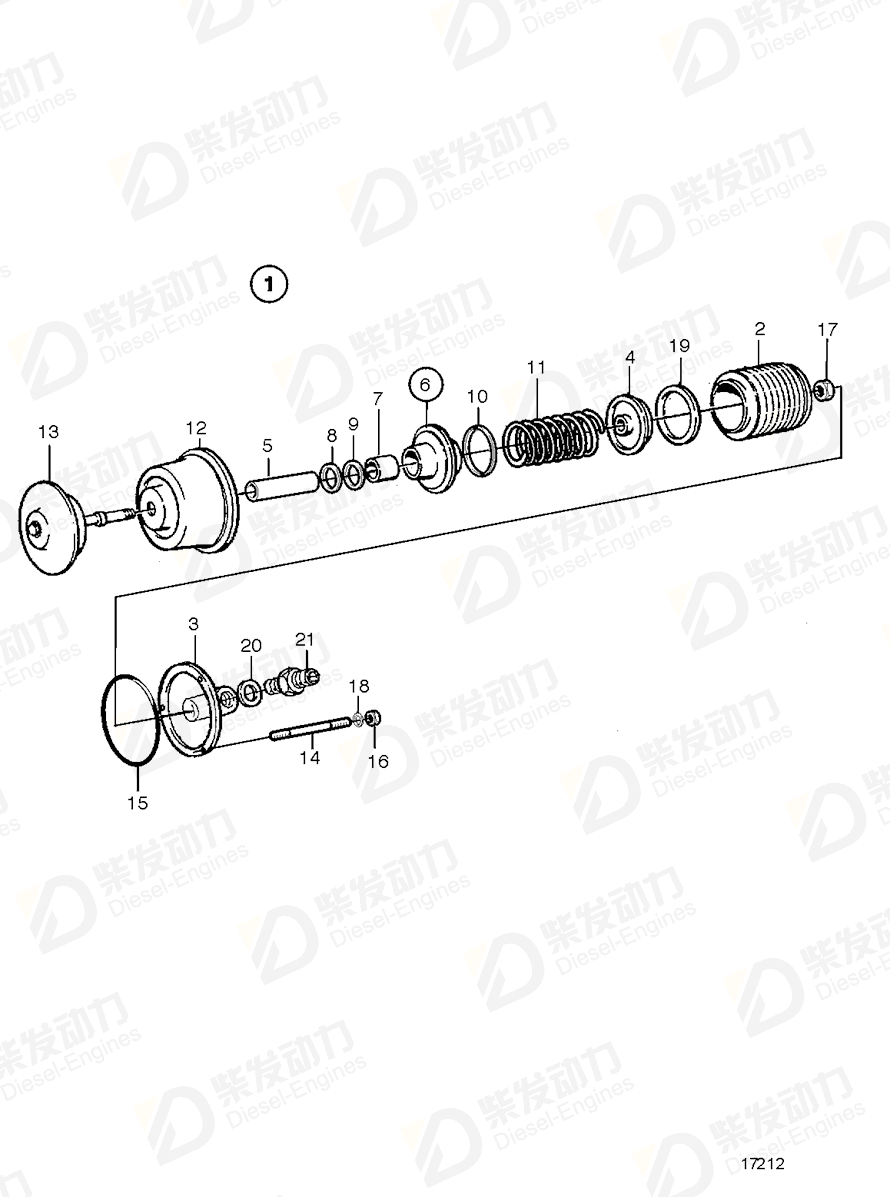 Volvo 467281 Washer 467281 Intake and Exhaust System spare parts ...