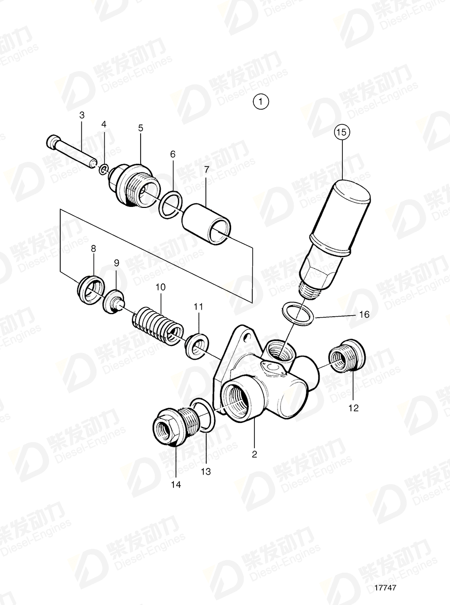 Volvo 863474 Feed pump 863474 Fuel System spare parts-Generator engine ...