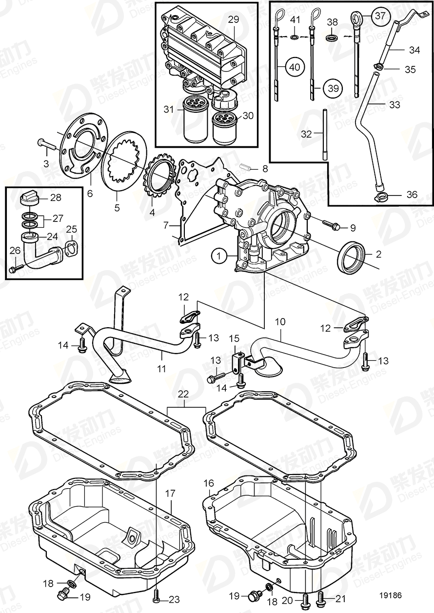 Volvo 20544517 Suction pipe 20544517 Lubricating System spare parts ...