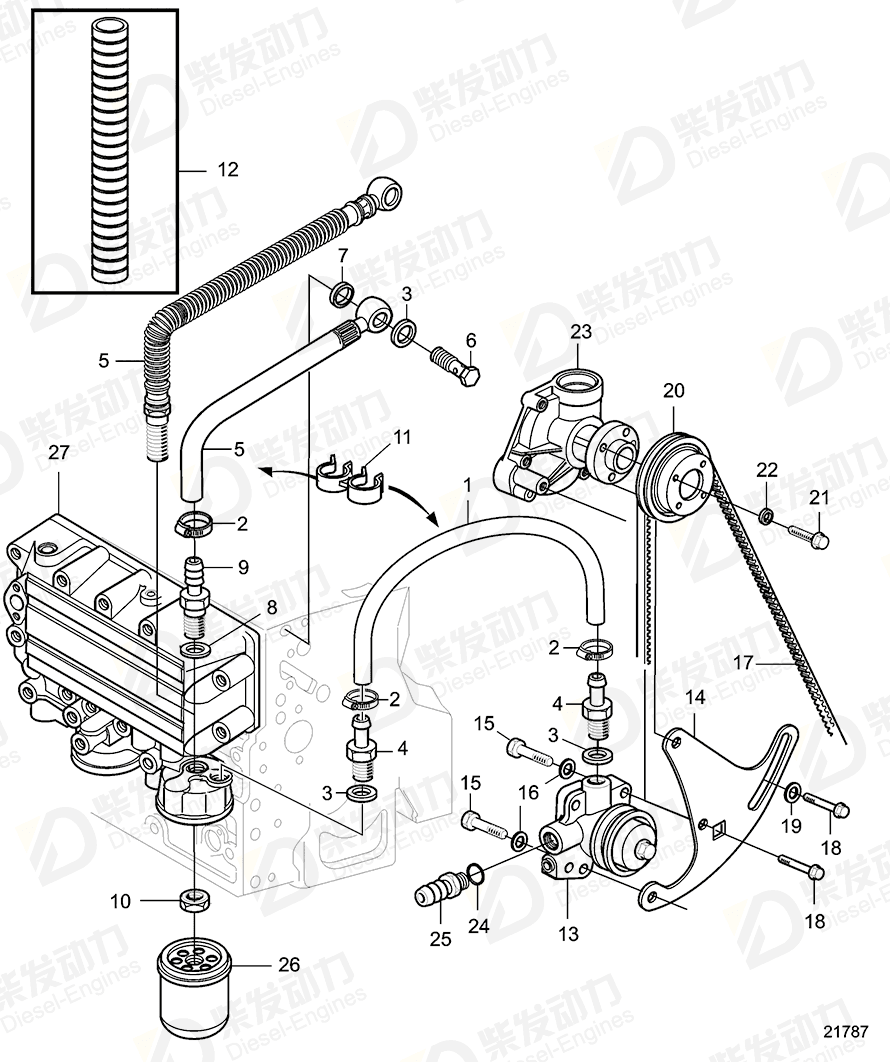 Volvo 21515763 Pump 21515763 Fuel System spare parts-Generator engine ...