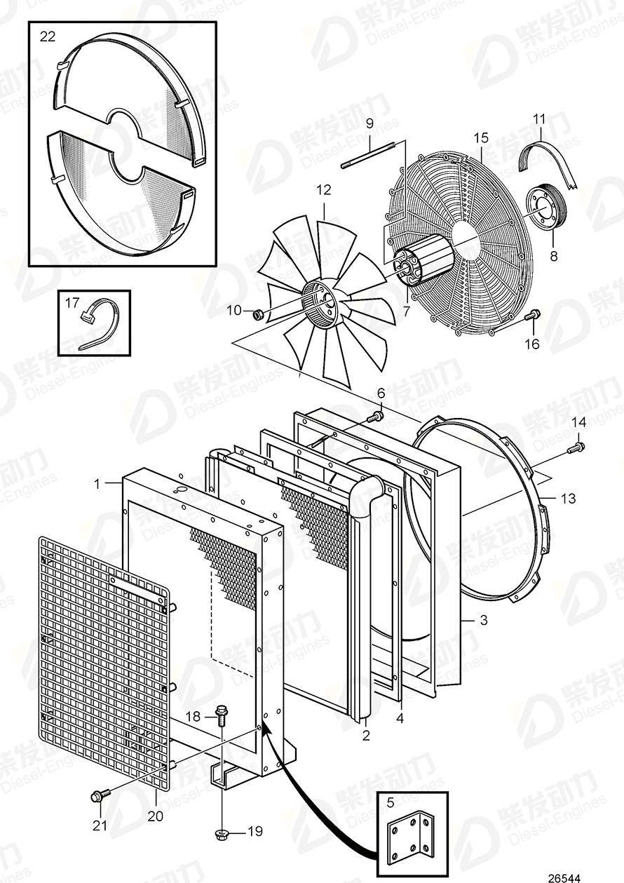 Volvo 3586365 Pulley 3586365 Cooling System spare parts-Generator ...