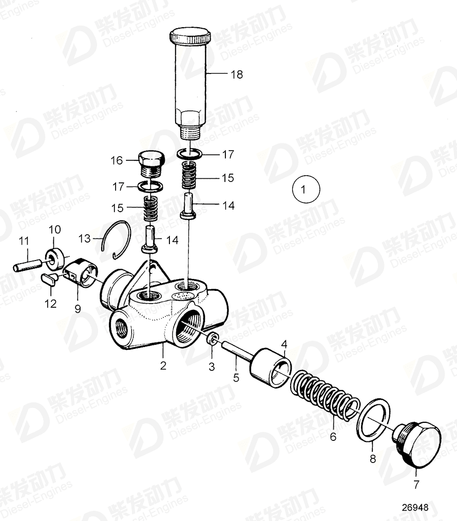 Volvo 244493 Screw 244493 Fuel System spare parts-Generator engine ...