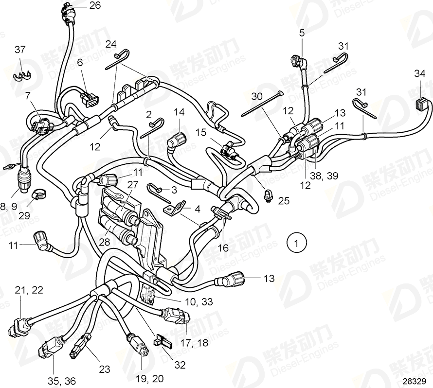 Volvo 21072016 Relay 21072016 Electrical System spare parts-Generator ...