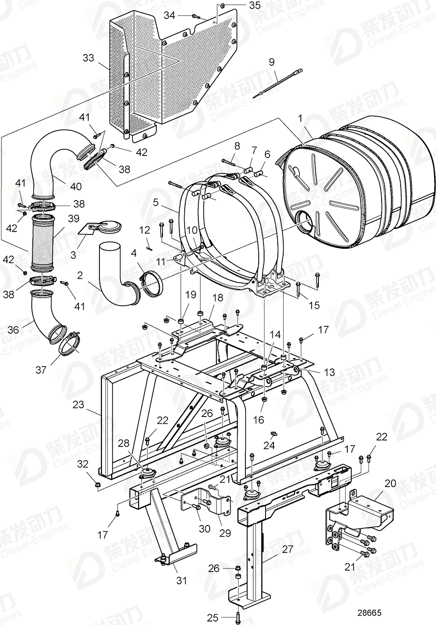Volvo 22249598 Stub 22249598 Intake and Exhaust System spare parts ...