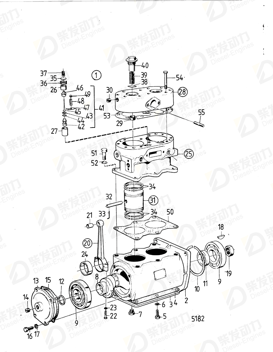 Volvo 328764 Gasket 328764 Engine spare parts-Generator engine parts Mall
