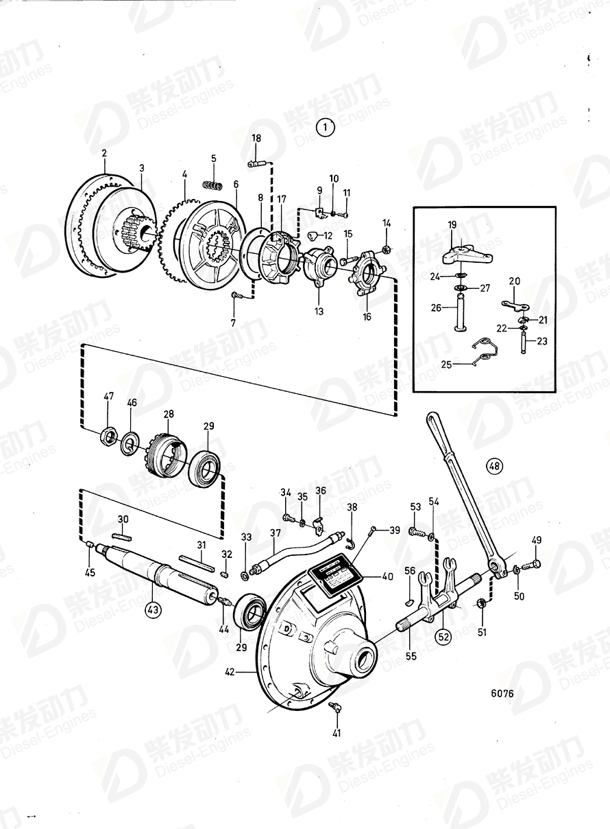 Volvo 6603864 Screw 6603864 Clutch, Elastic Coupling spare parts ...