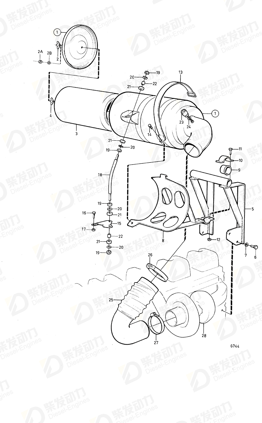 Volvo 476322 Cap 476322 Cooling System spare parts-Generator engine ...