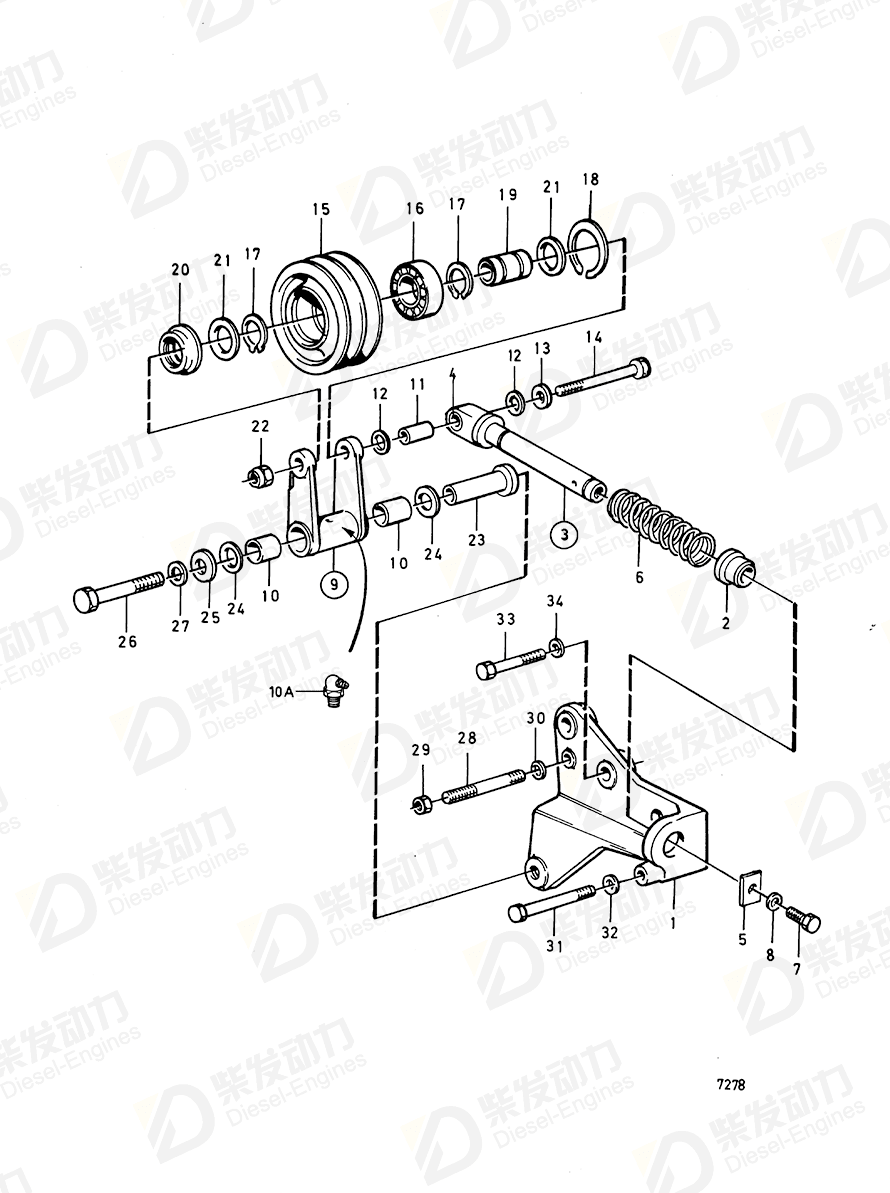 Volvo 843920 Washer 843920 Cooling System spare parts-Generator engine ...