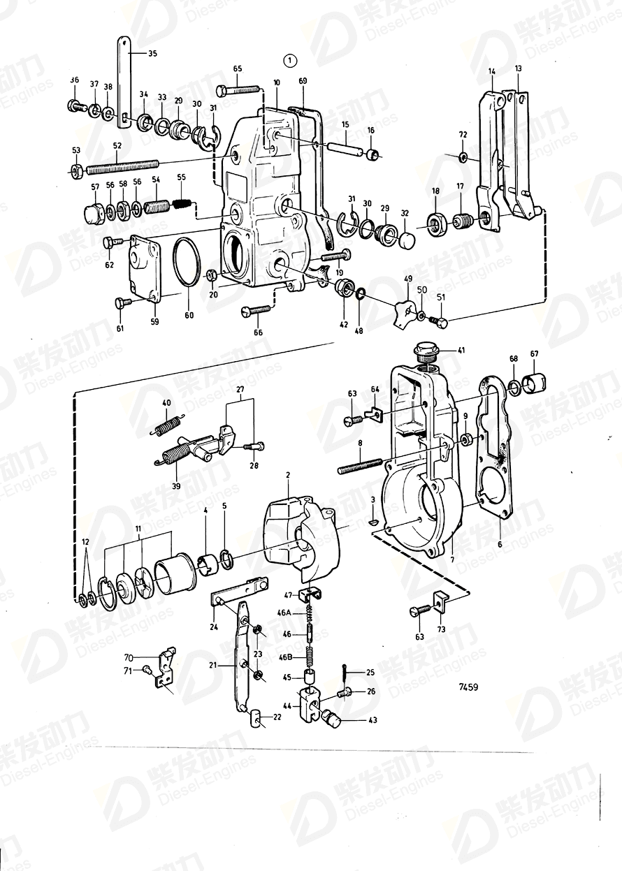 Volvo 845424 Retainer 845424 Fuel System spare parts-Generator engine ...