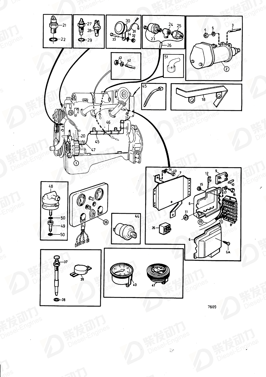 Volvo 824552 Temperature sensor 824552 Cooling System spare parts ...