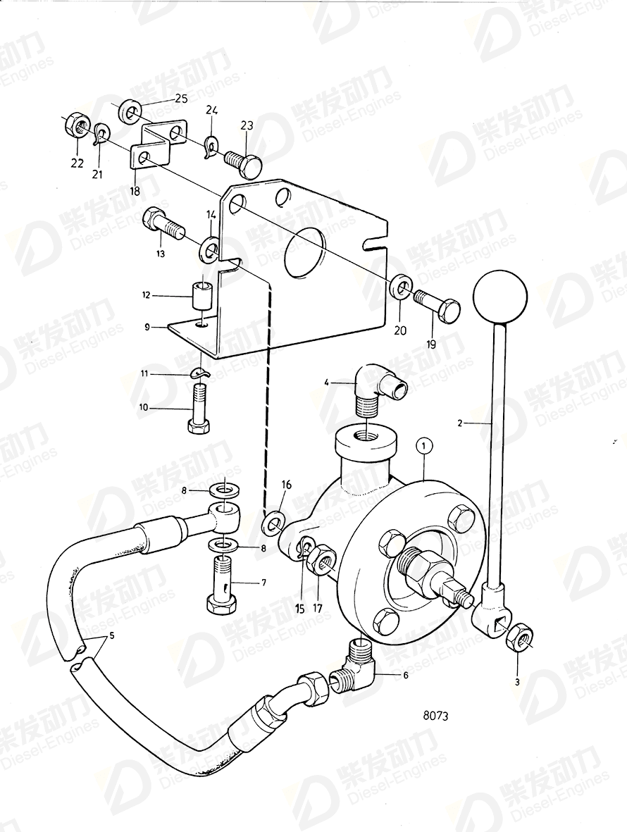Volvo 940097 Washer 940097 Engine spare parts-Generator engine parts Mall